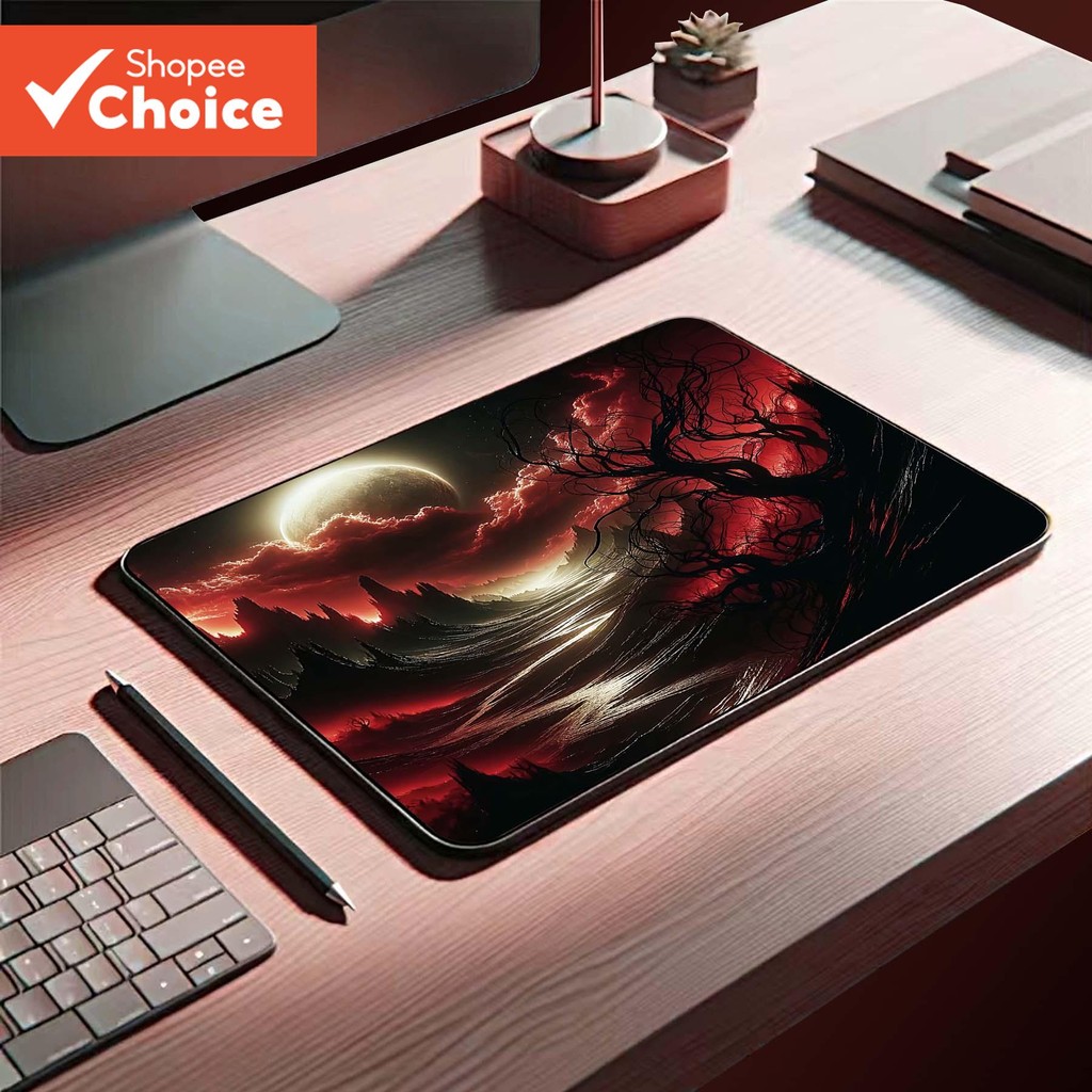 Gaming Office Mouse Pad: Edge-locked, washable, non-slip, sensitive and ...