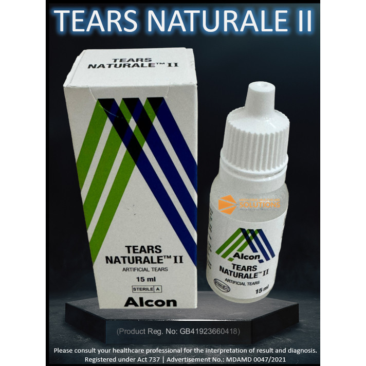 Alcon Tears Naturale II 15ml Tear Naturalle 2 Artificial Eye Drop Drops ...