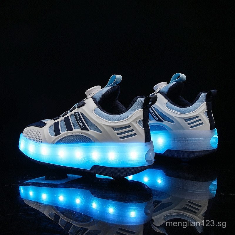 Children's Heelys Shoes Girls' Roller Skates Boys' Invisible Double ...