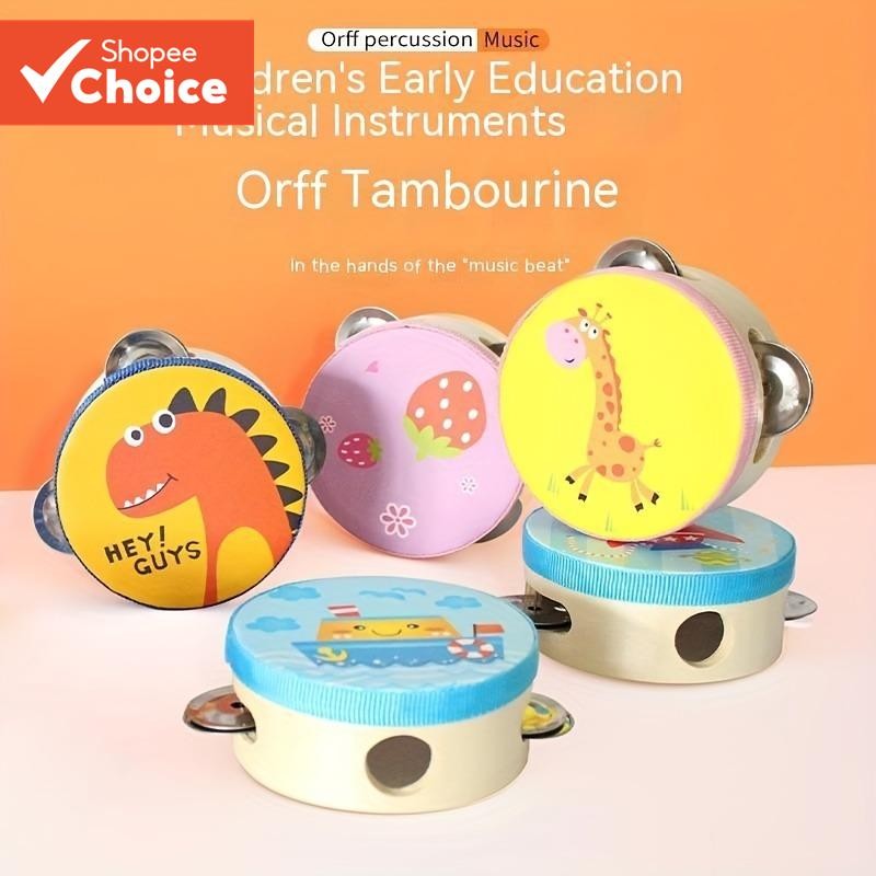Wooden Bell Toys, Preschool Education Cute Cartoon Hand Clapping, Drum ...