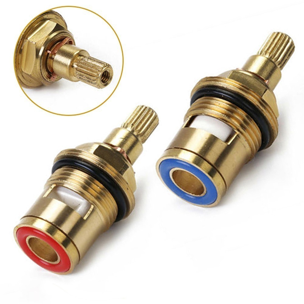 [HOT] Universal Replacement Tap Valves Brass Ceramic Disc Cartridge ...