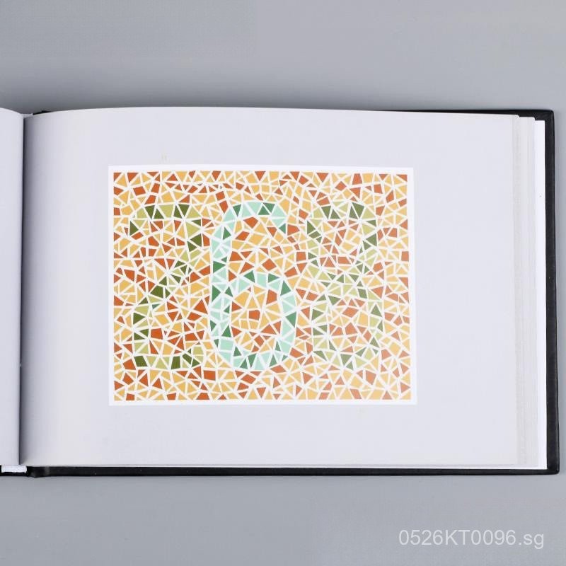 Test Chart Atlas Color Weakness Eye Color Vision Color Blindness ...