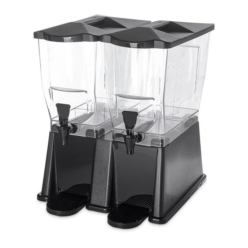 Transparent White Single-Head Multi-Capacity Beverage Dispenser ...