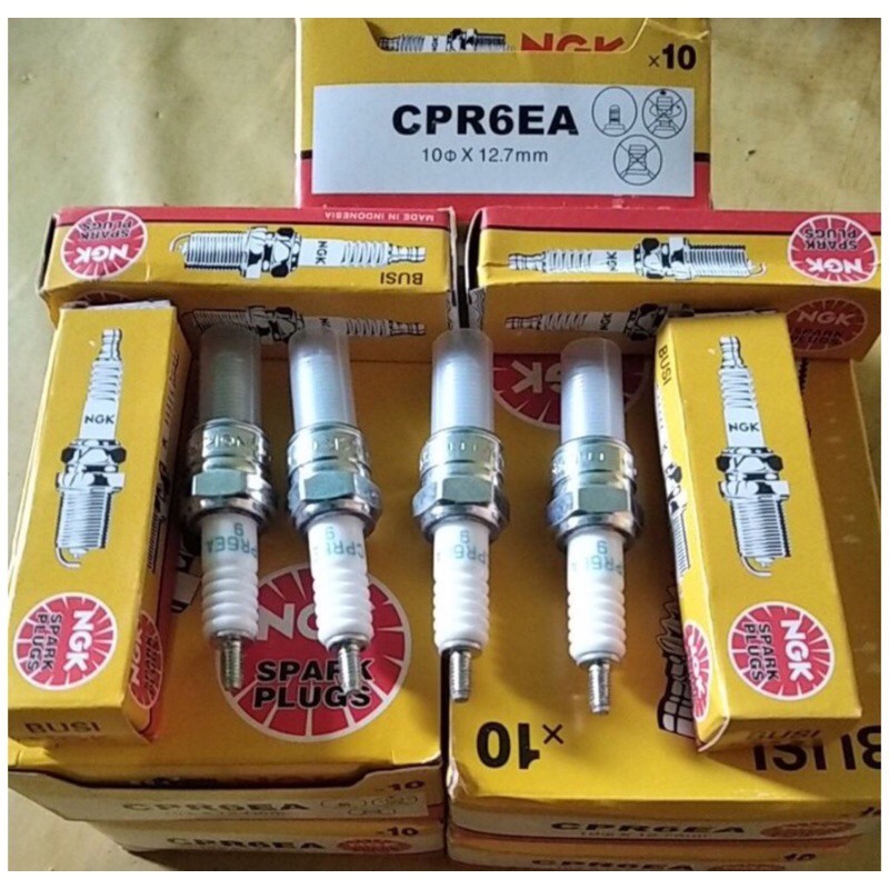 CPR6EA Spark Plugs NGK CPR6EA KARISMA BEAT VARIO Spark Plugs (unit ...