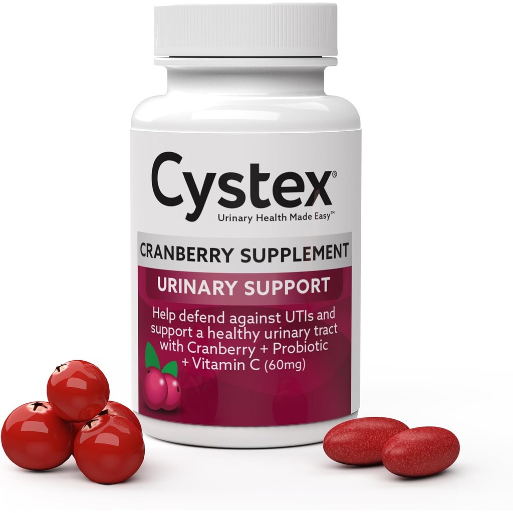 Cystex Cranberry Urinary Health Supplement – 3-in-1 UTI Protection with ...