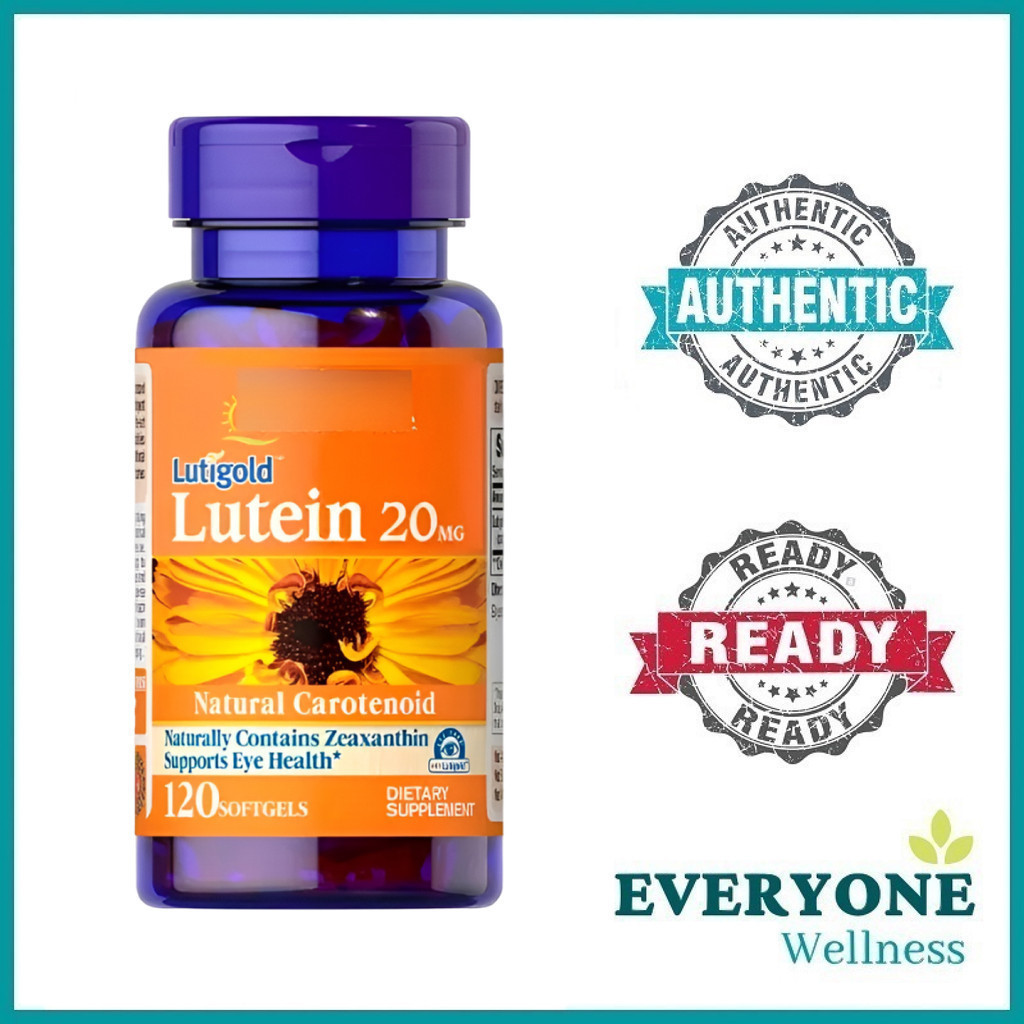[Local Delivery] Puritan’s Pride Lutein 20mg Zeaxanthin 120 Caps – Eye ...