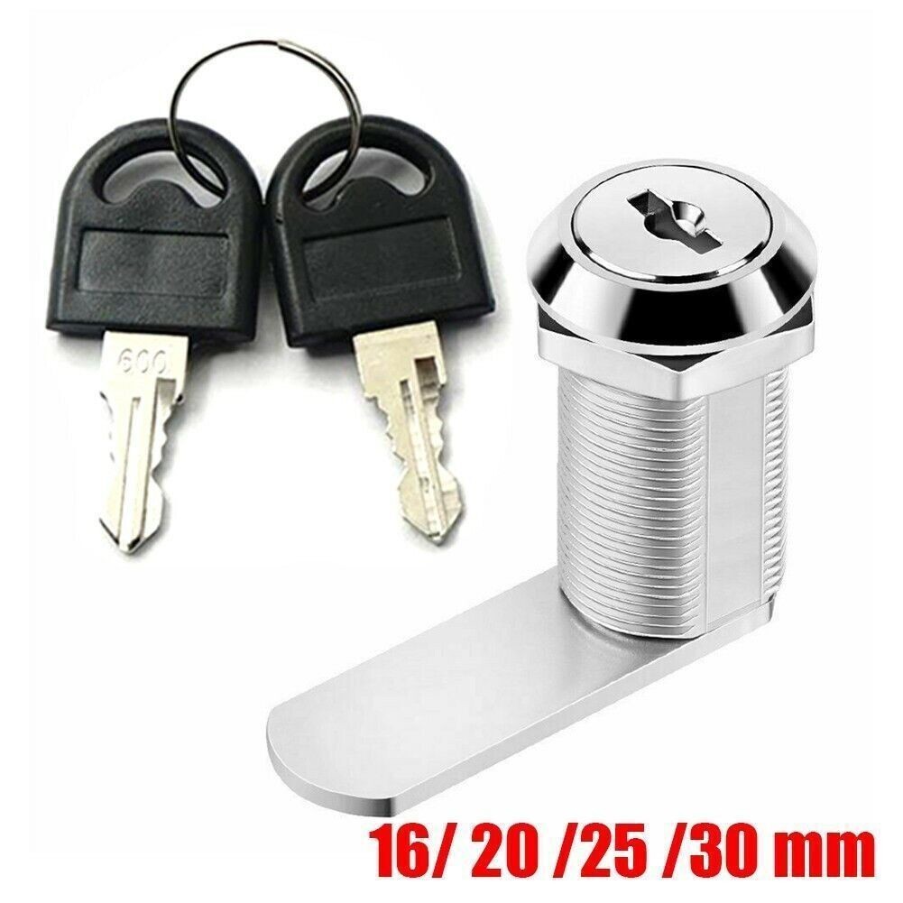 [MR] Cam Lock Security Lock 16-30mm Cam Lock Door Mail Box Furniture ...