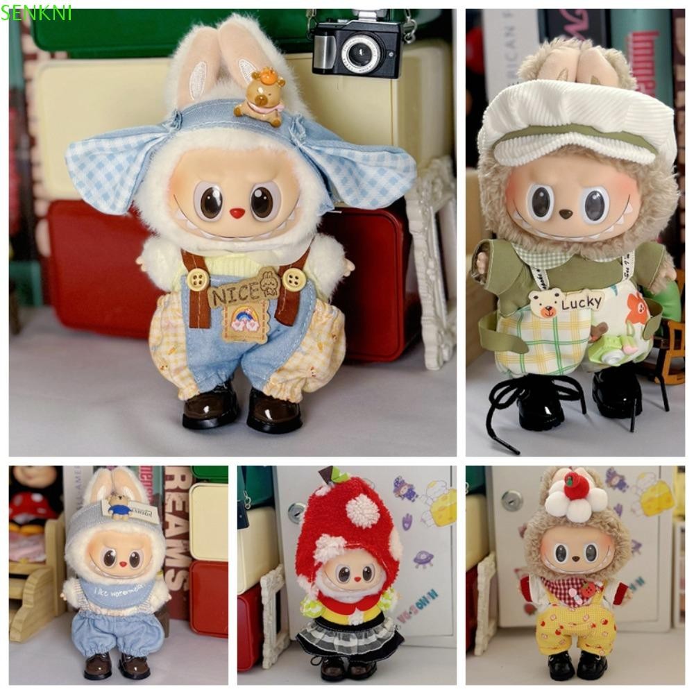 SENKNI 1 set Labubu Doll Clothes Set, Replacement Capybara Labubu Plush ...