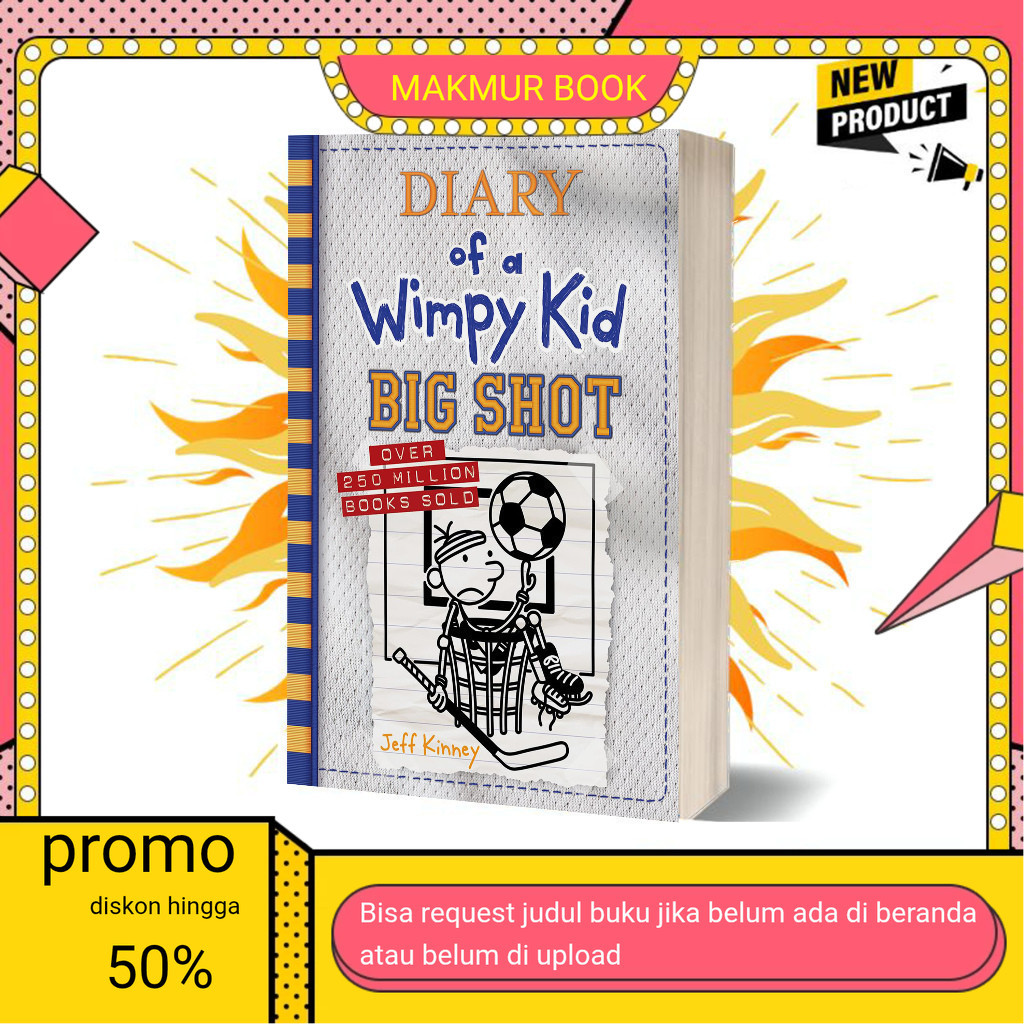 Big Shot Book (Diary of a Wimpy Kid Book 16) by Jeff Kinney (English ...