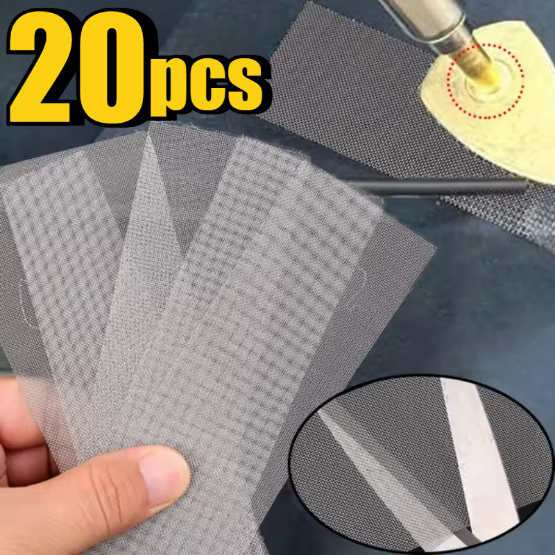Stainless Steel Repair Mesh - Car Bumper Plastic Hole Crack Patches ...