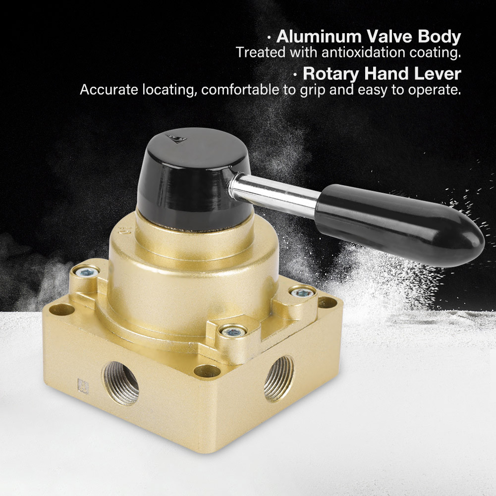 moonbase-sg Hilitand HV-03 Rotary Lever Hand Valve G3/8 Control 3 ...