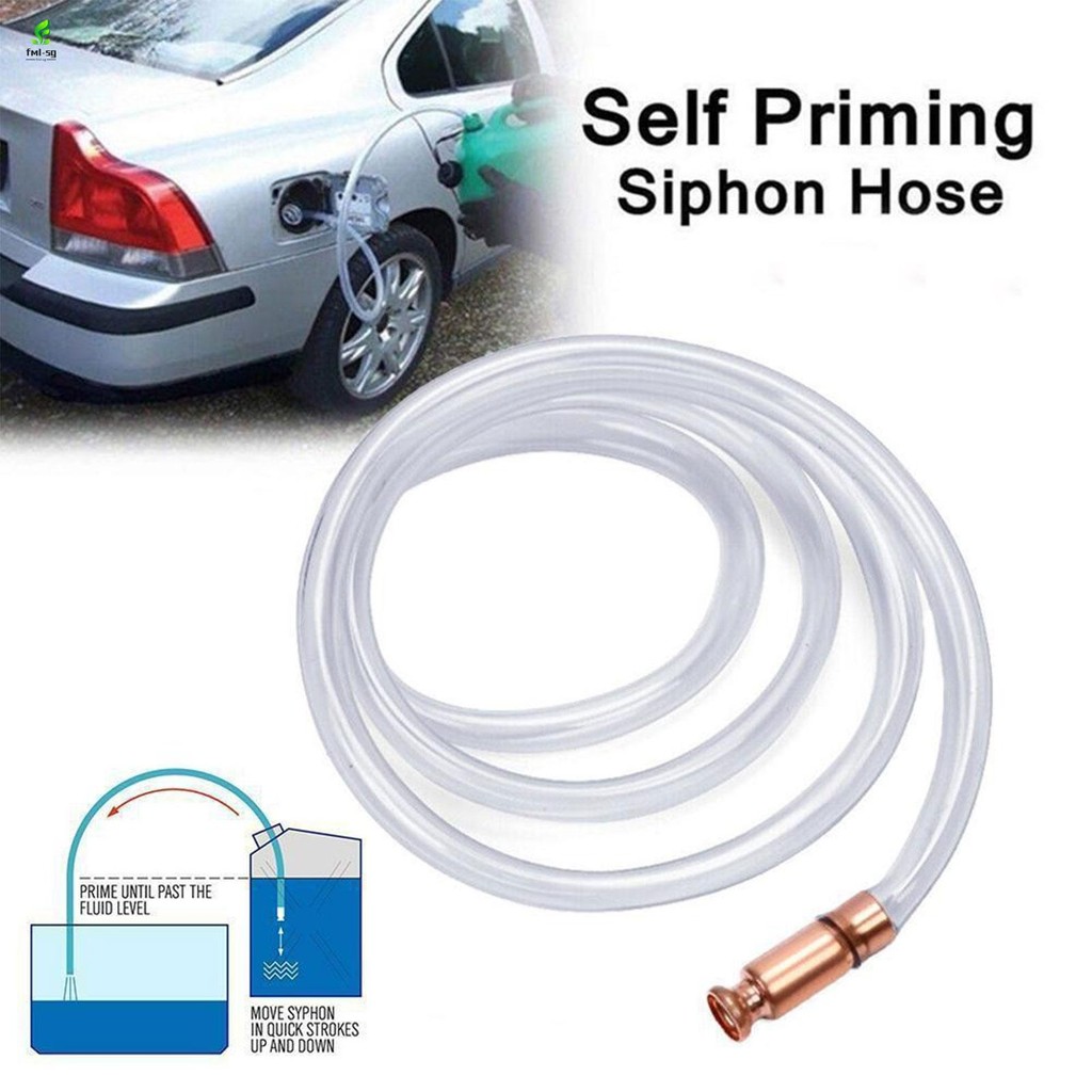 Self-Priming Siphon Pump Pipe Manual Pumping Oil Pipe Fittings Flexible ...