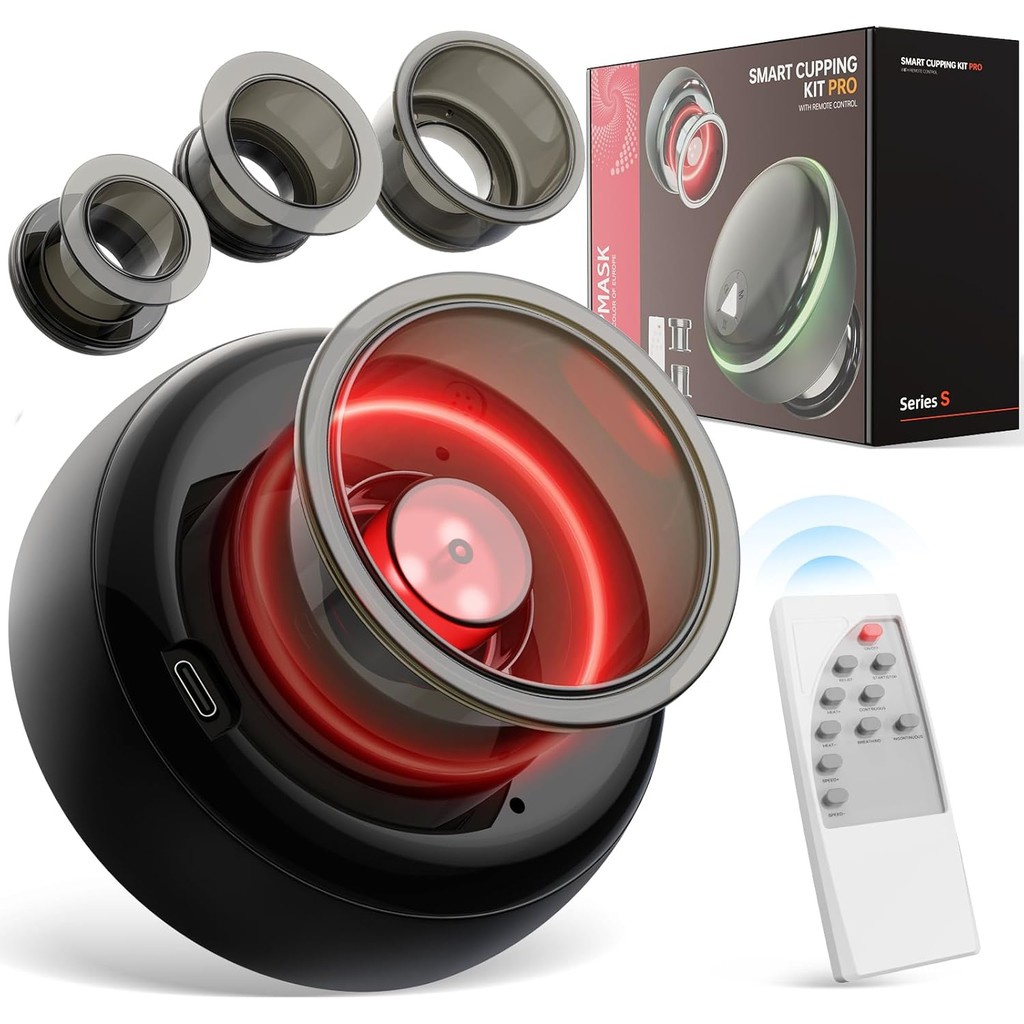 Electric Cupping Kit for Massage Therapy with Remote Controller - 32 ...