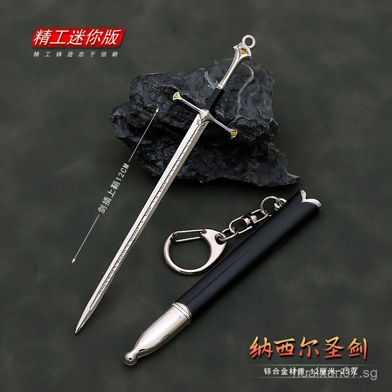 Hot-selling Lord of the Rings Movie Merchandise Weapon Mini Nasir Sword ...