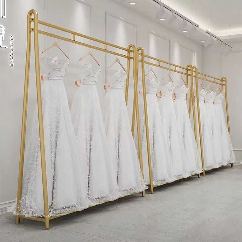 Wedding Dress Display Stand Hanger Floor Standing Xiuhe Dress Rack ...