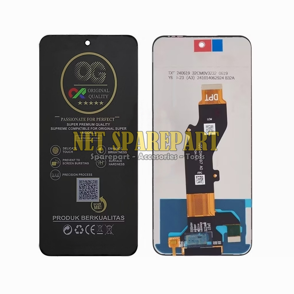 LCD INFINIX TECNO SPARK GO 1 KL4 / SPARK 30 5G KL8 / SPARK 30C KL5 KL5n / SPARK 30C 5G KL8h ...