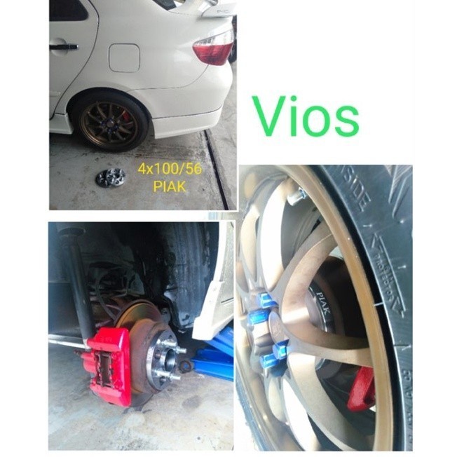 Toyota VIOS Altis corolla Yaris PIAK original T7075 wheel spacer ...