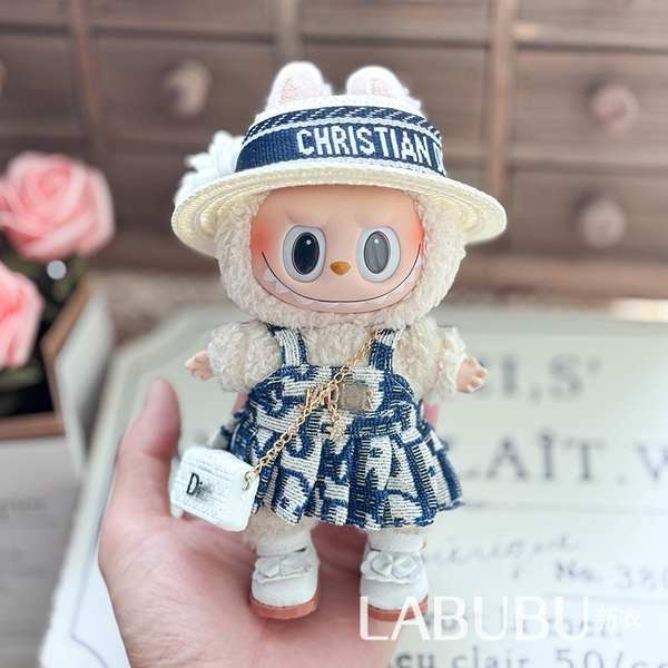labubu accessories labubu clothes Chanel Style Labubu Doll Coat suit ...