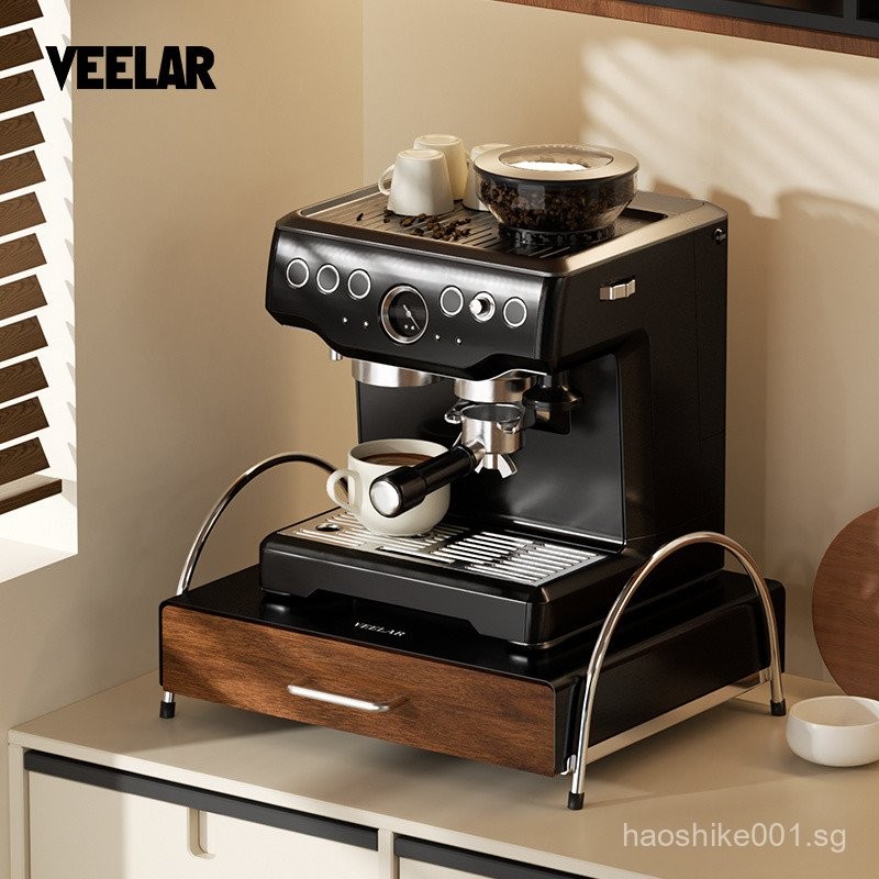 VEELAR Countertop Coffee Machine Storage Rack Display Table Coffee ...