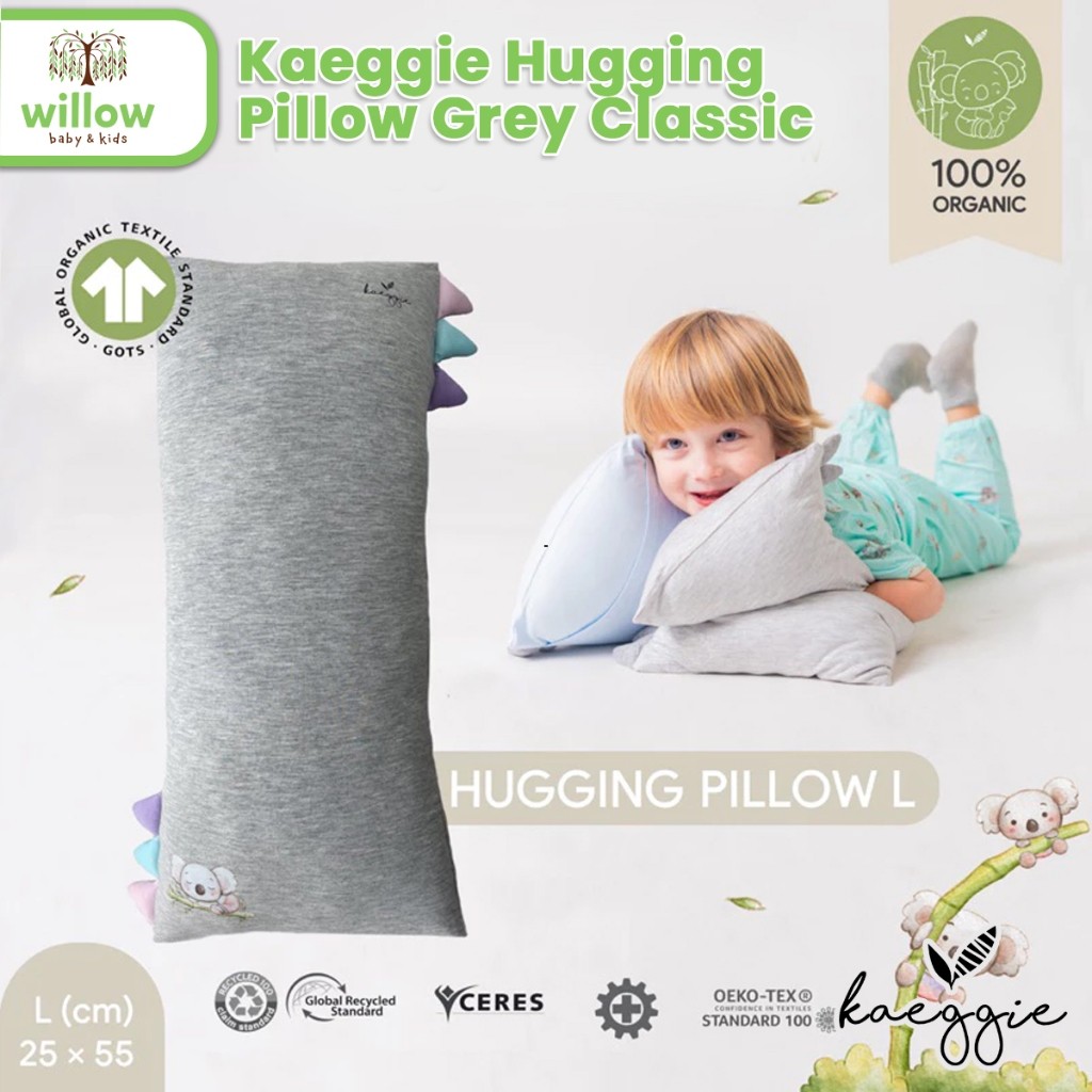 Children's Sleeping Bolster Pillow - Kaeggie Hugging Pillow Gray ...