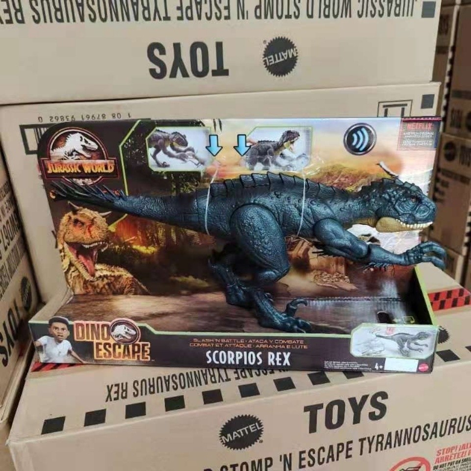 Mattel Jurassic World Cretaceous Scorpion Tyrannosaurus Rex Carnivorous ...