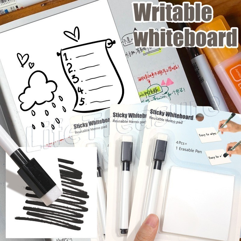 Erasable Flexible Marker Sheet - Student Stationery - Memo Grocery List ...