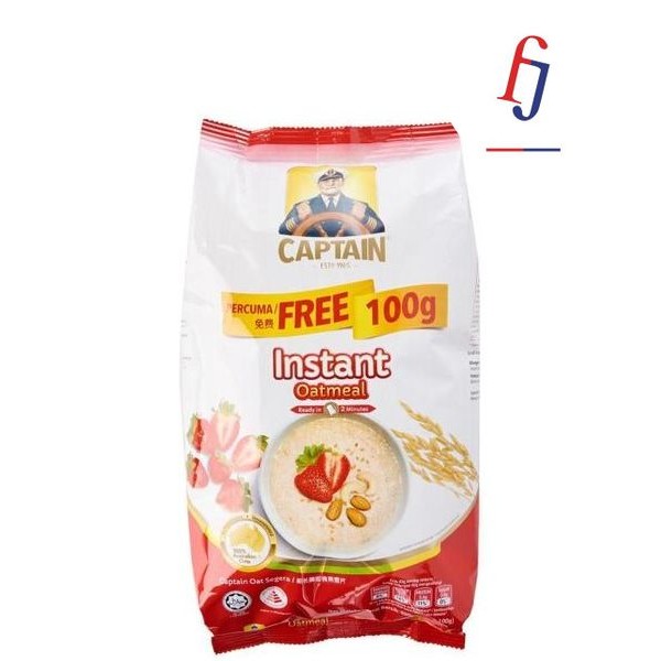 Captain Oats Instant Oatmeal 900g | Shopee Singapore