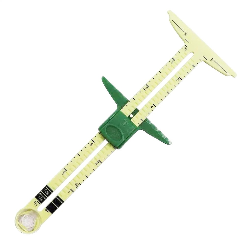 T-Shaped Sliding Gauge - 5-in-1 Sliding Gauge Measuring | Measuring ...