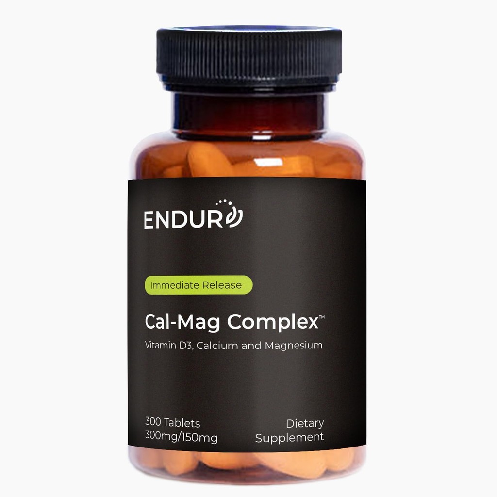 Calcium and Magnesium Supplements(Cal-Mag Complex) - 300 Milligram ...