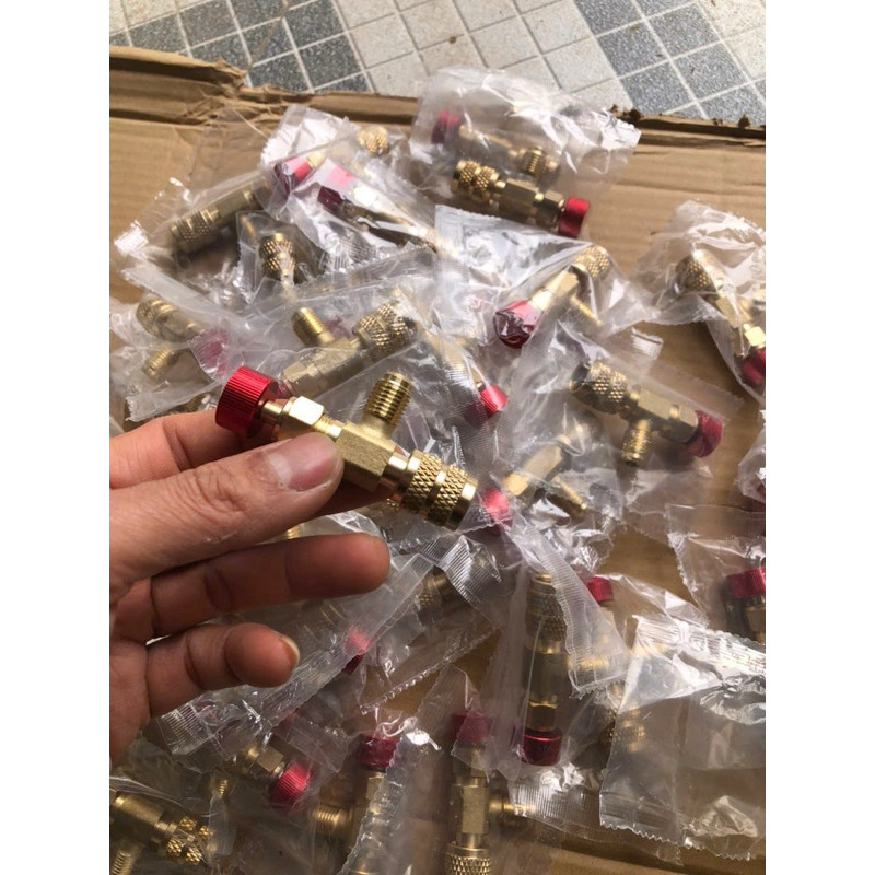 Gas anti-scald valve R410-R32 | Shopee Singapore