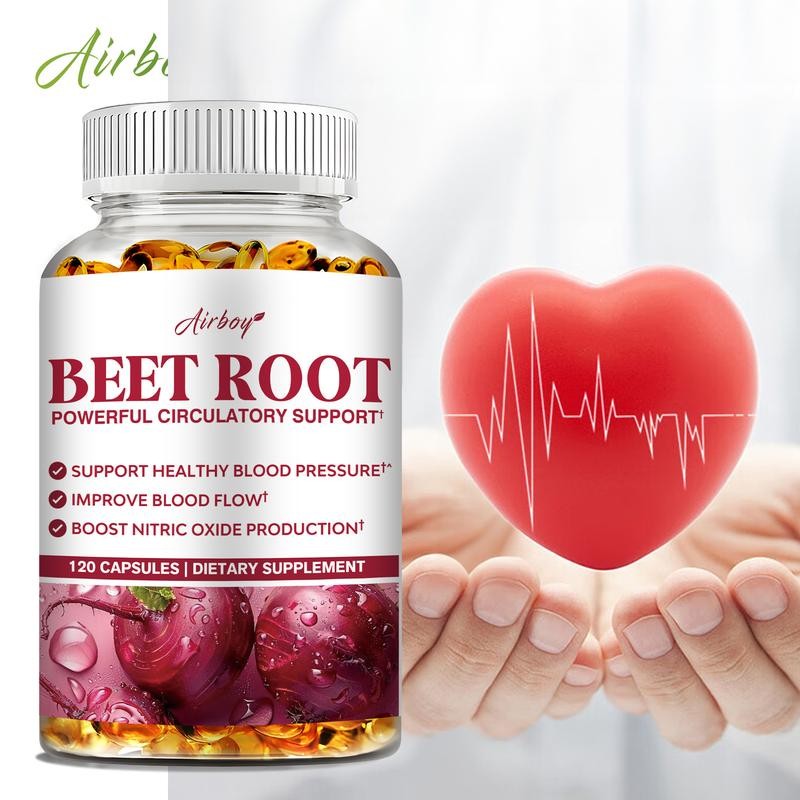 Airboy - Beet Blood Pressure Support Contains Grape Seed Extract and ...