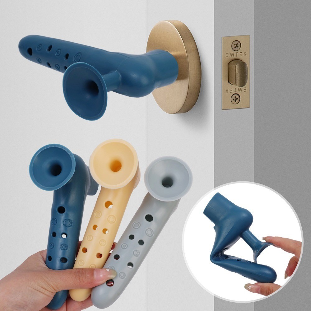 Suction Cup Type Shockproof Buffer Cover Creative Elastic Rubber Door ...