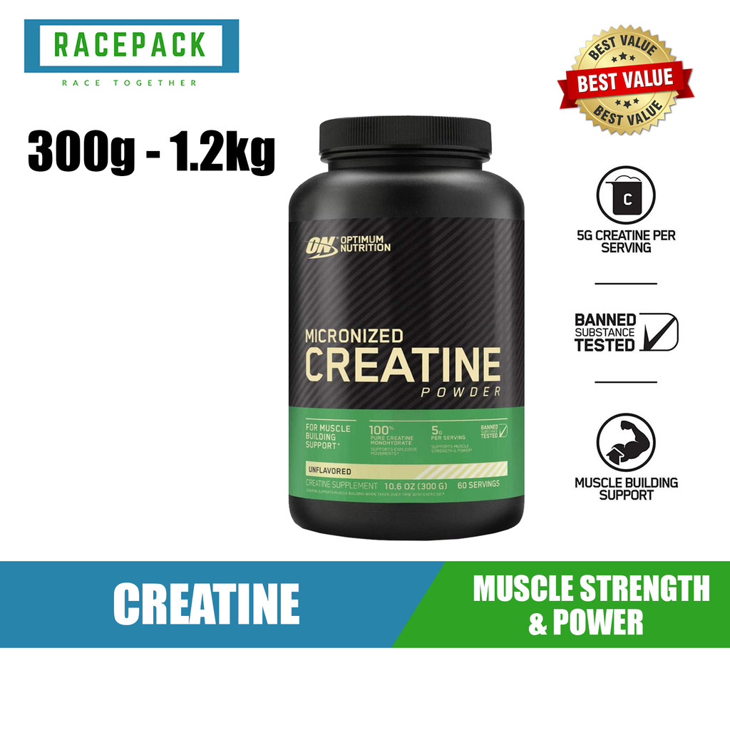 ON Micronized Creatine Powder Gold Standard | Strength | MusclePower ...