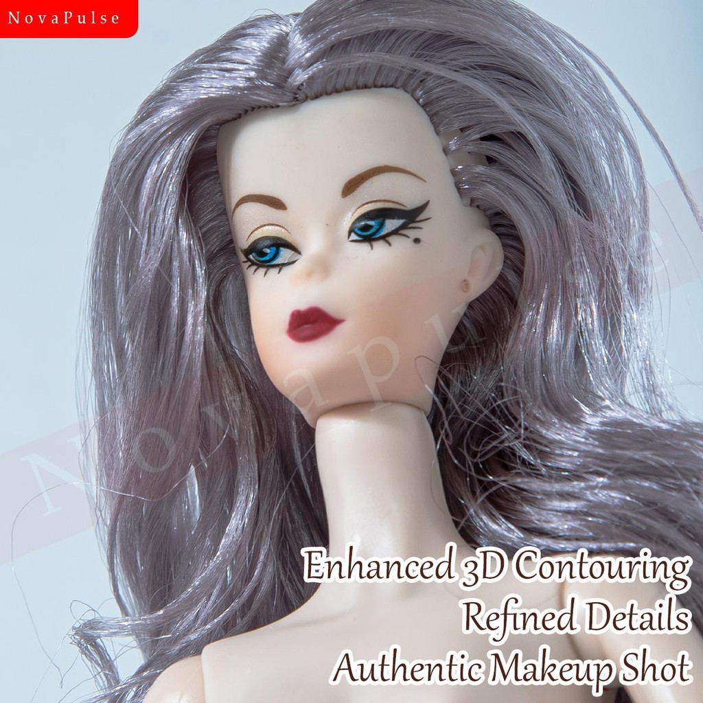 32cm Realistic Collectible Doll - 12-Jointed, Lifelike Makeup, Trendy ...