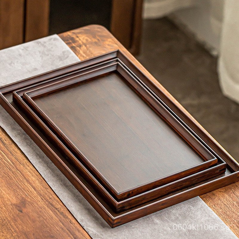 Small Bamboo Tea Tray Large Medium Tray Coffee Fruit Tray Tea Serving ...