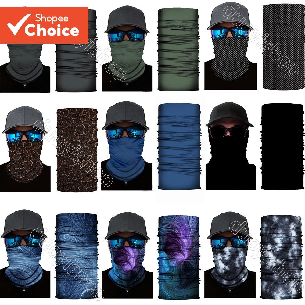 Anti Dust UV Buff Bandana Turban Head Scarf Face Motorcycle Bicycle ...