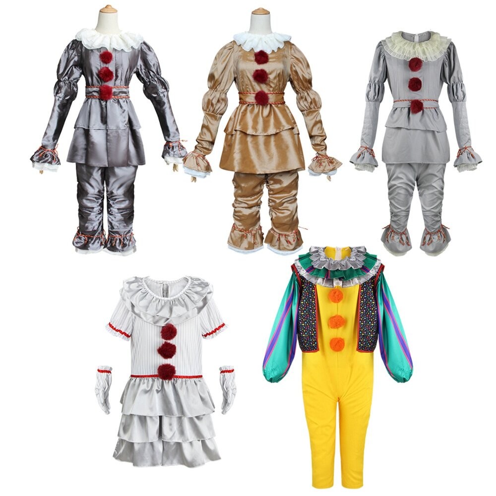 It-Pennywise (Children/Adult Version) Taiwan Invoice WULA Clown Costume ...