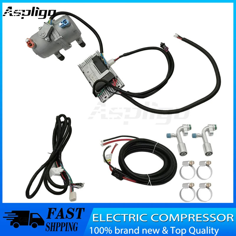 Electric Air Conditioning Compressor Set Air Conditioner Compressor ...