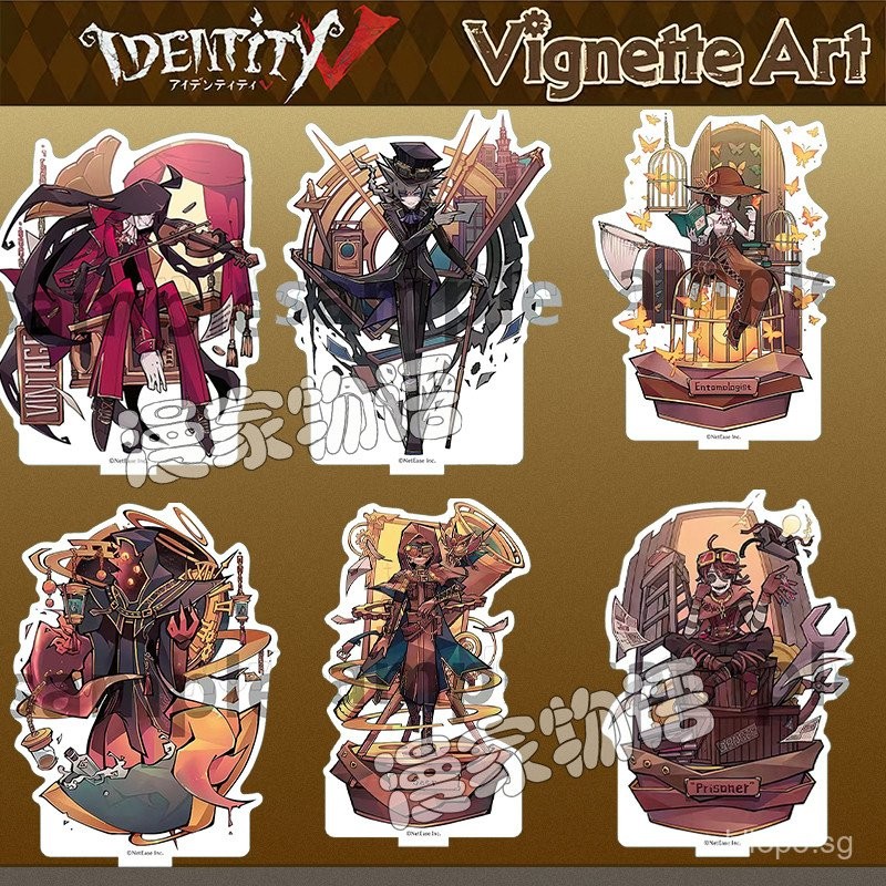 Identity V Fan-made Art Vintage Standee Photoshoot House Prisoner ...