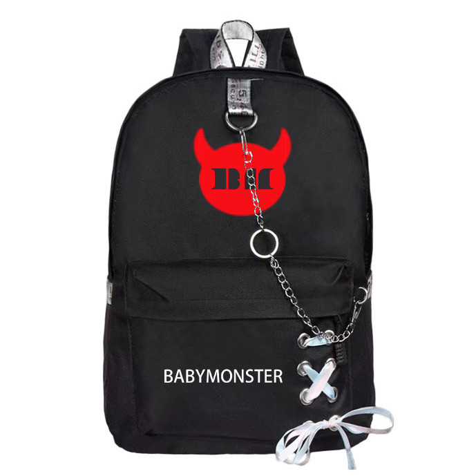 KPOP BABYMONSTER Bag Backpack School Bookbag Student Travel Shoulder ...