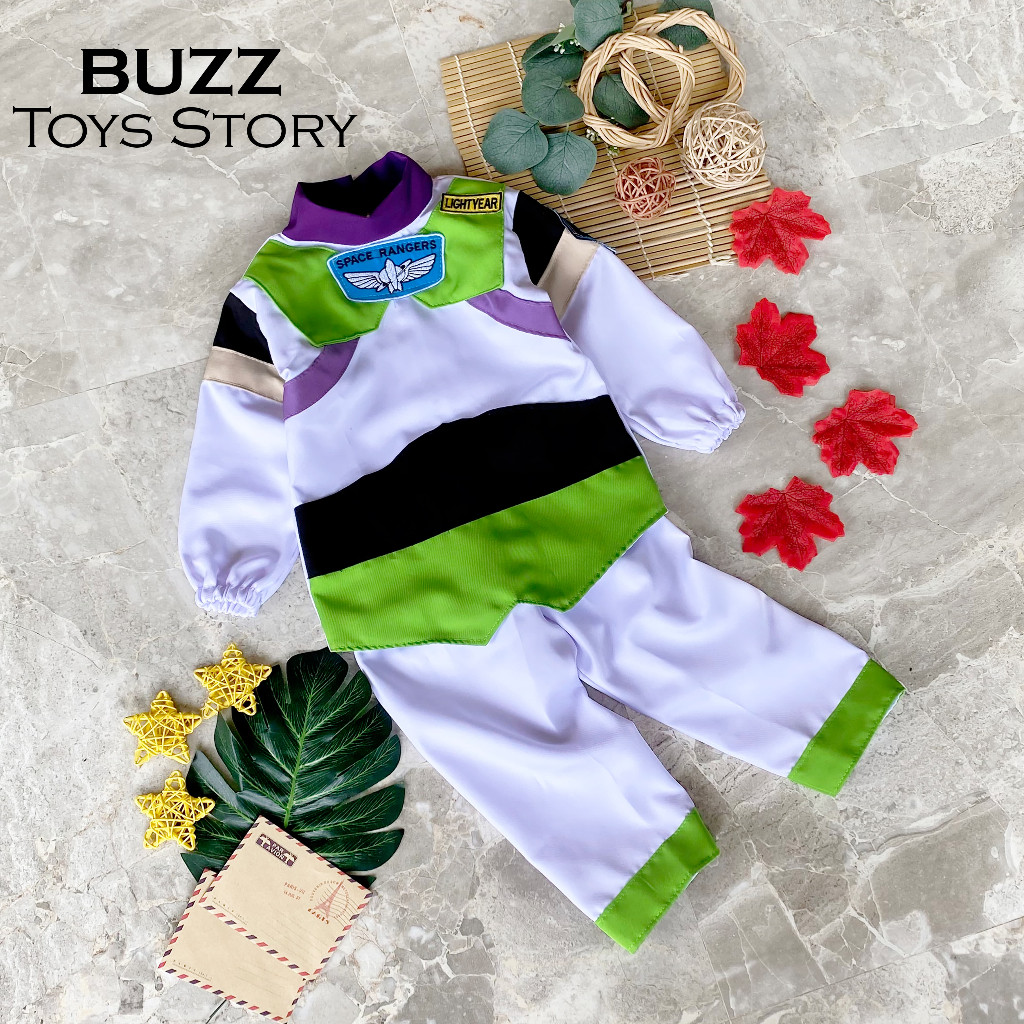 Toy Story BUZZ Costume Lightyear BUZZ Costume Space Rangers Kids Suit ...