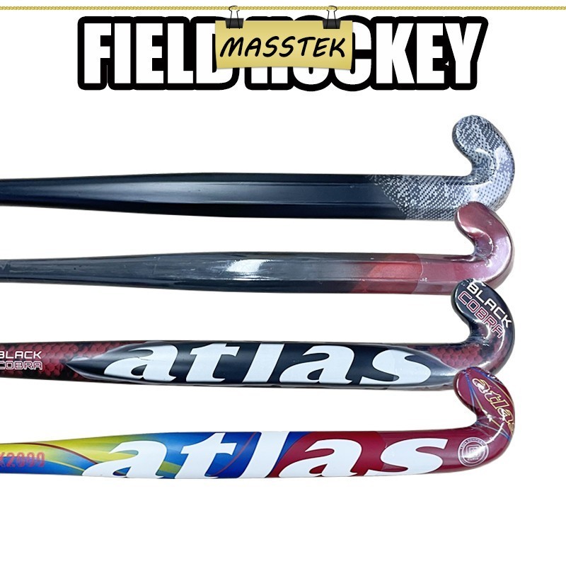 MASSTEK Hoki Hockey Stick Indoor Outdoor Carbon Hockey Stick Training ...