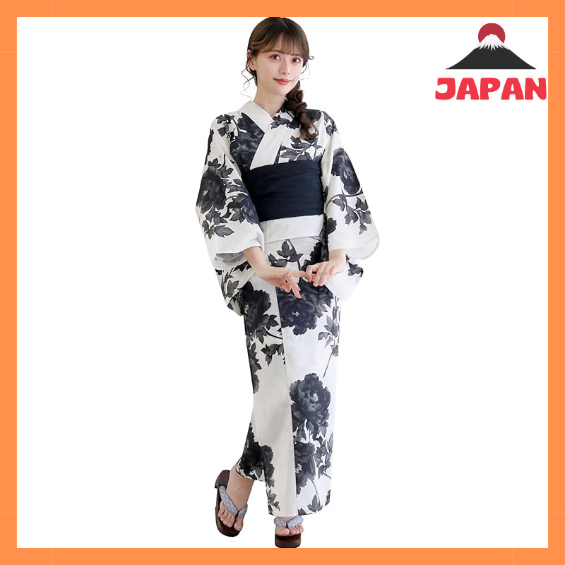[KYOETSU] KYOETSU Yukata Set - Unique Weave, Natural Color, Two-piece 4 ...