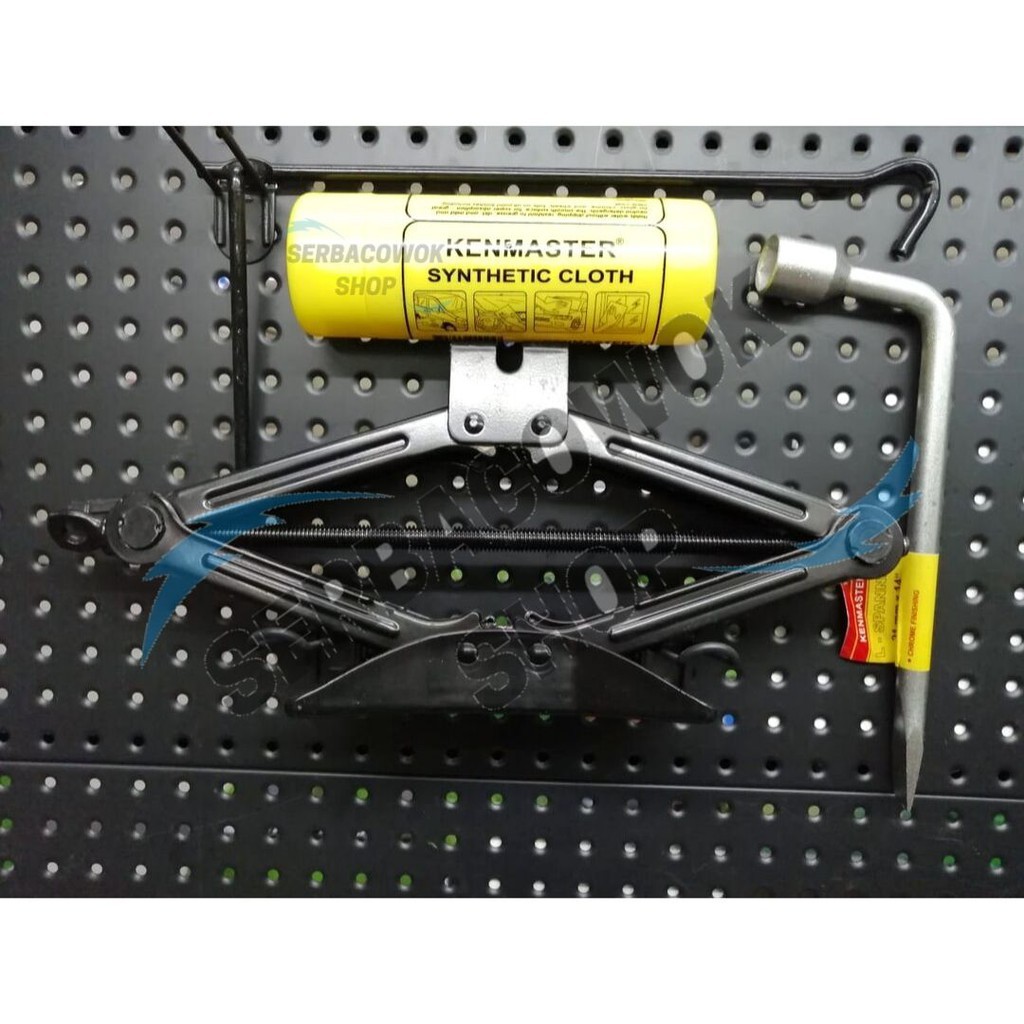 2 Ton Bridge Jack Package with Car L-Shaped Wheel Wrench Plus Bonus ...