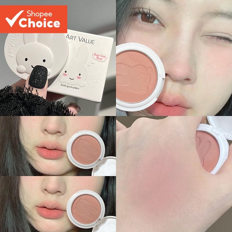 Little Guy Rabbit Monochrome Blush Delicate Matte Whitening Non-stuck ...