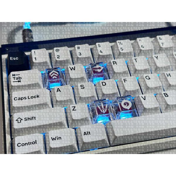 keycaps custom keycaps Fearless Contract Transparent Keycap Varolat ...