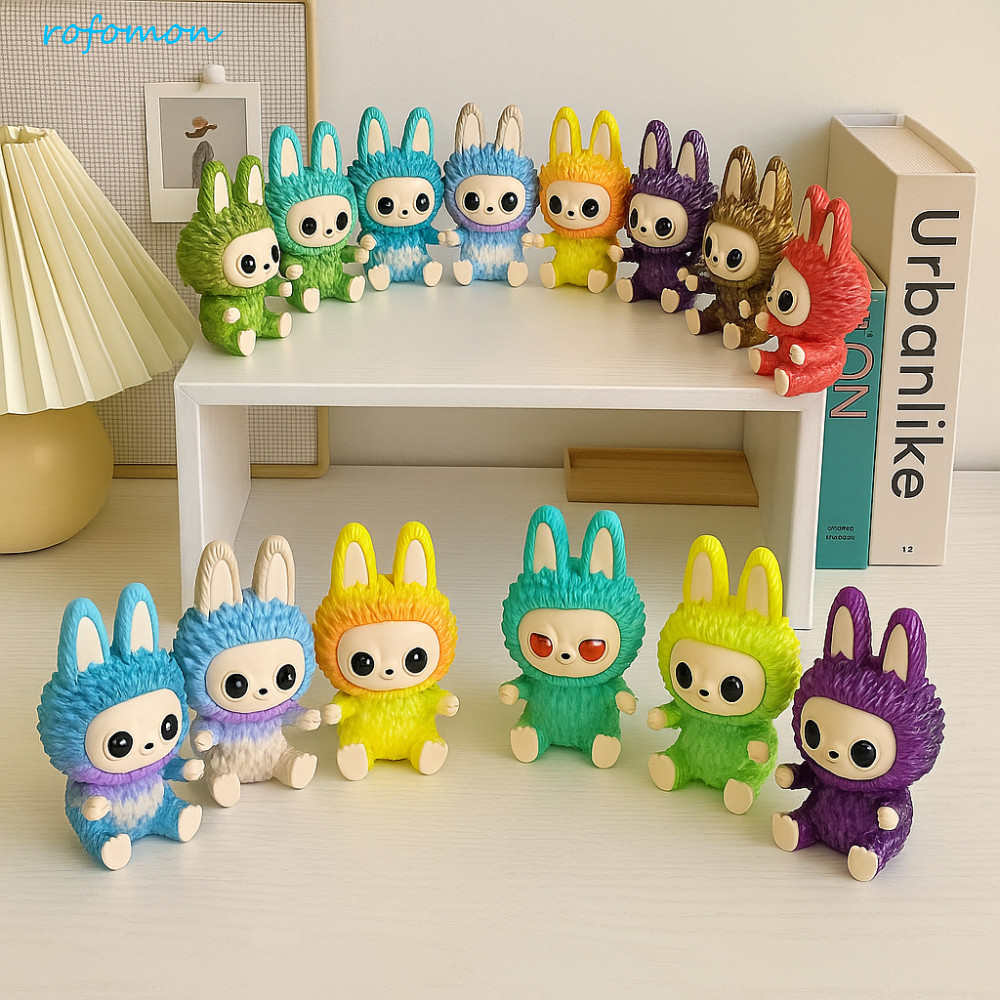 ROFOMON 3D Printing Labubu Model, Handmade Craft Cute Style Labubu ...