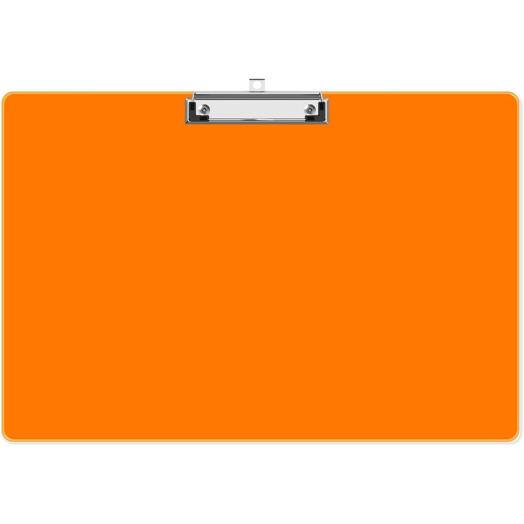 Extra Large Clipboard, 11 x 17 Orange Plastic Drawing Boards ...