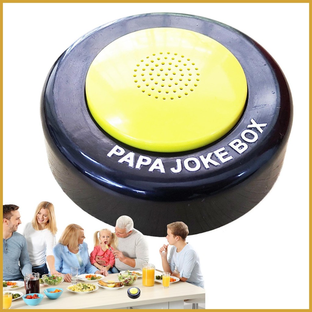 50 Dad Jokes in a Button Hilarious Talking Sound Box Stress Relief Dad ...