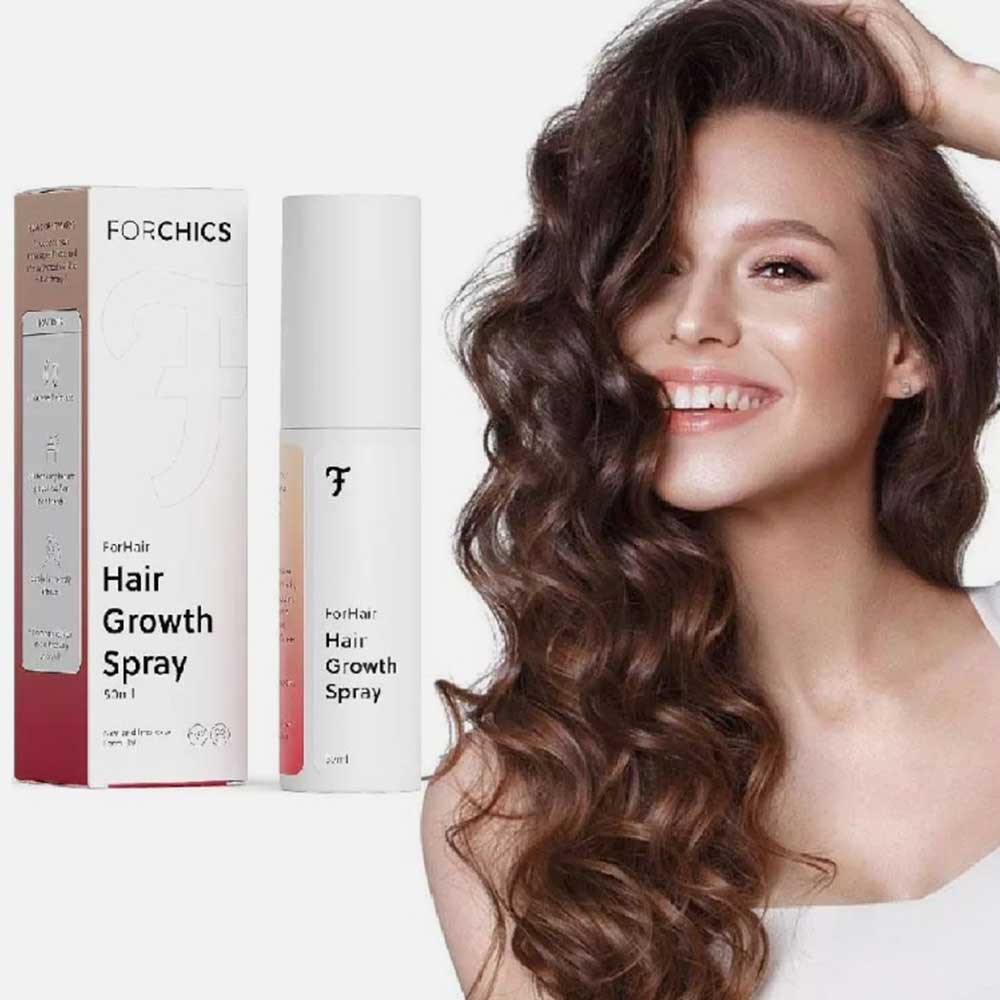 FORCHICS Hair Growth-Spray -Non-Greasy Oil & Promote Thicker Natural ...
